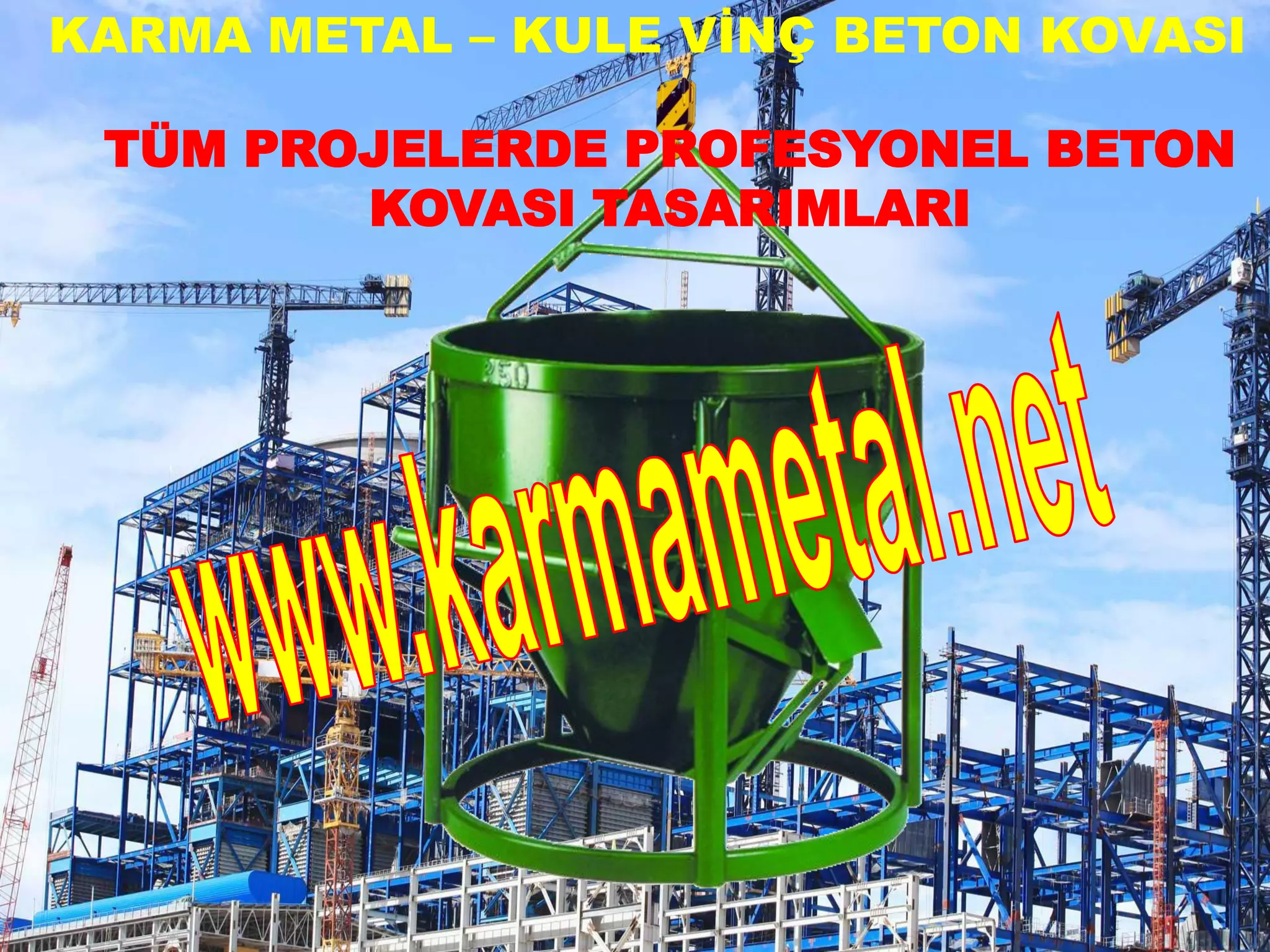 Profesyonel tasarimli kule vinc forklift is makinasi helikopter uyumlu moloz micir harc beton ...