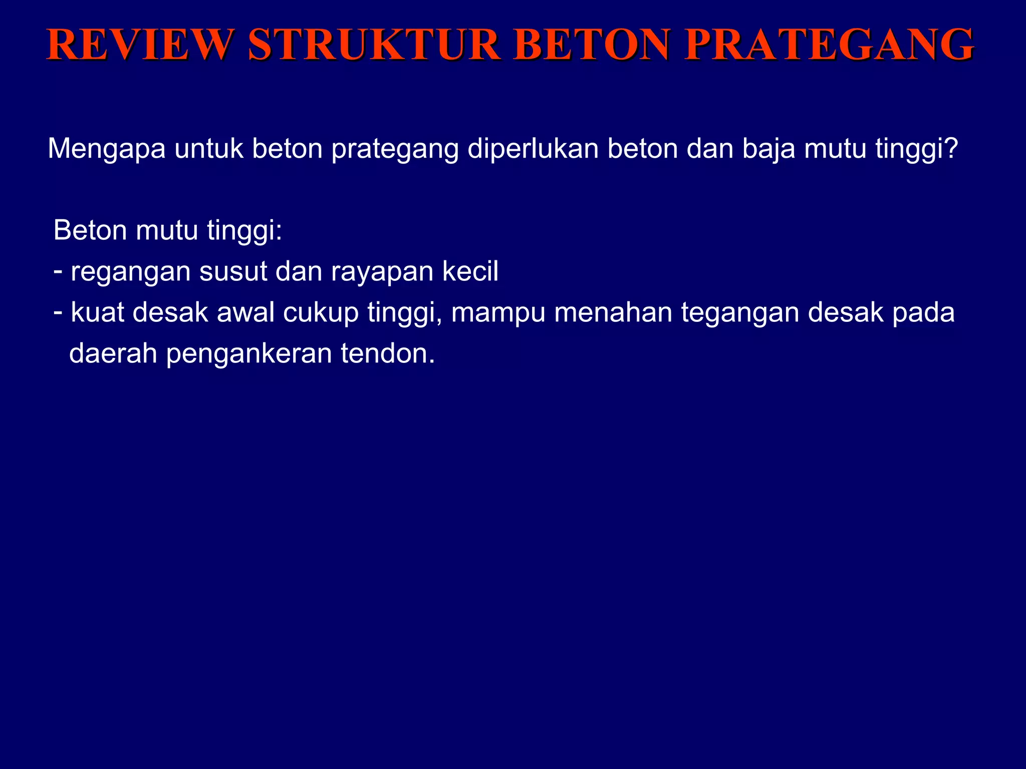 Beton prategang | PPT
