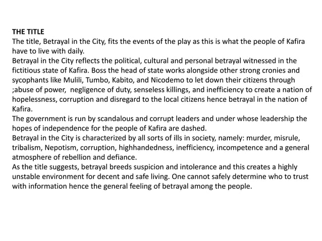 BETRAYAL IN THE CITY BY FRANCIS IMBUGA.pptx
