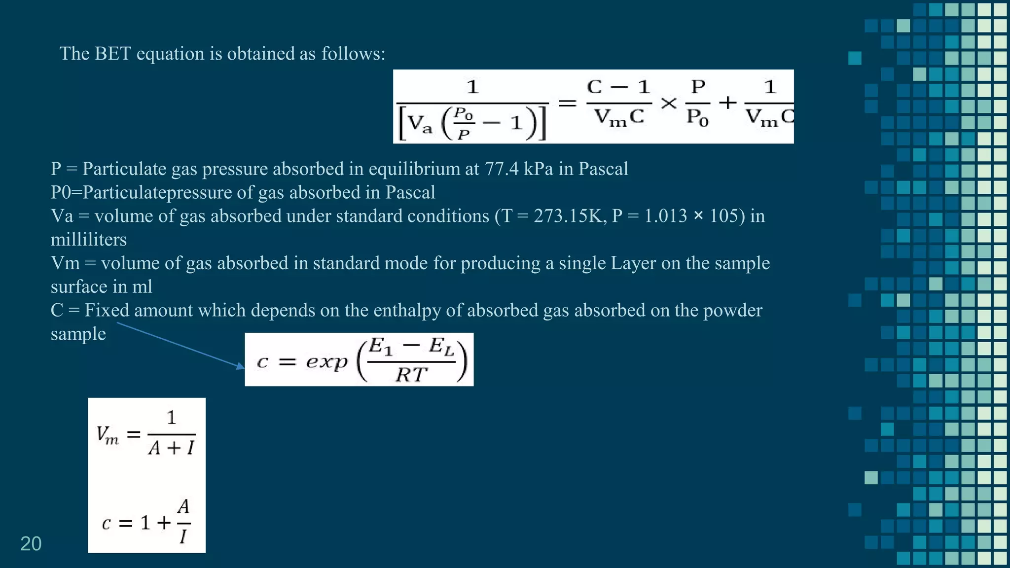 BET surface area analysis | PDF