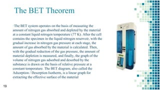 BET surface area analysis | PDF