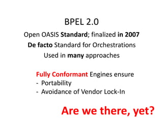 BPEL Conformance in Open Source Engines | PPT
