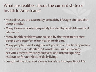 . Integrative Health & Lifestyle programming - Betsy Blazek-O’Neill, MD ...