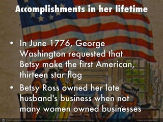 Betsy ross | PPTX
