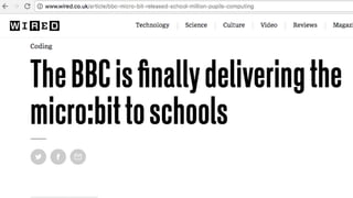 Raspberry Pi + microbit = awesome | PPTX