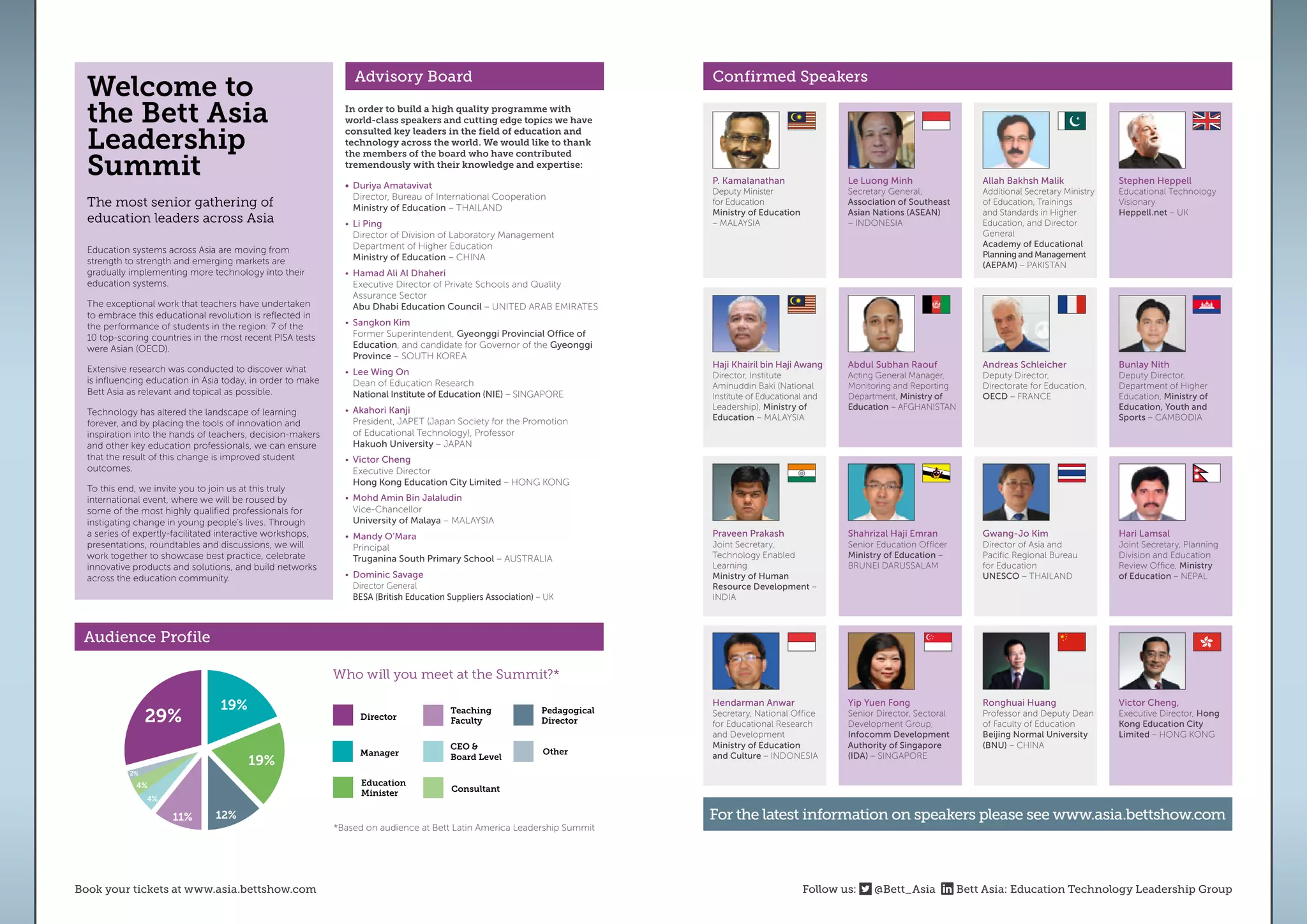 Bett asia leadership_summit_conference_brochure | PDF
