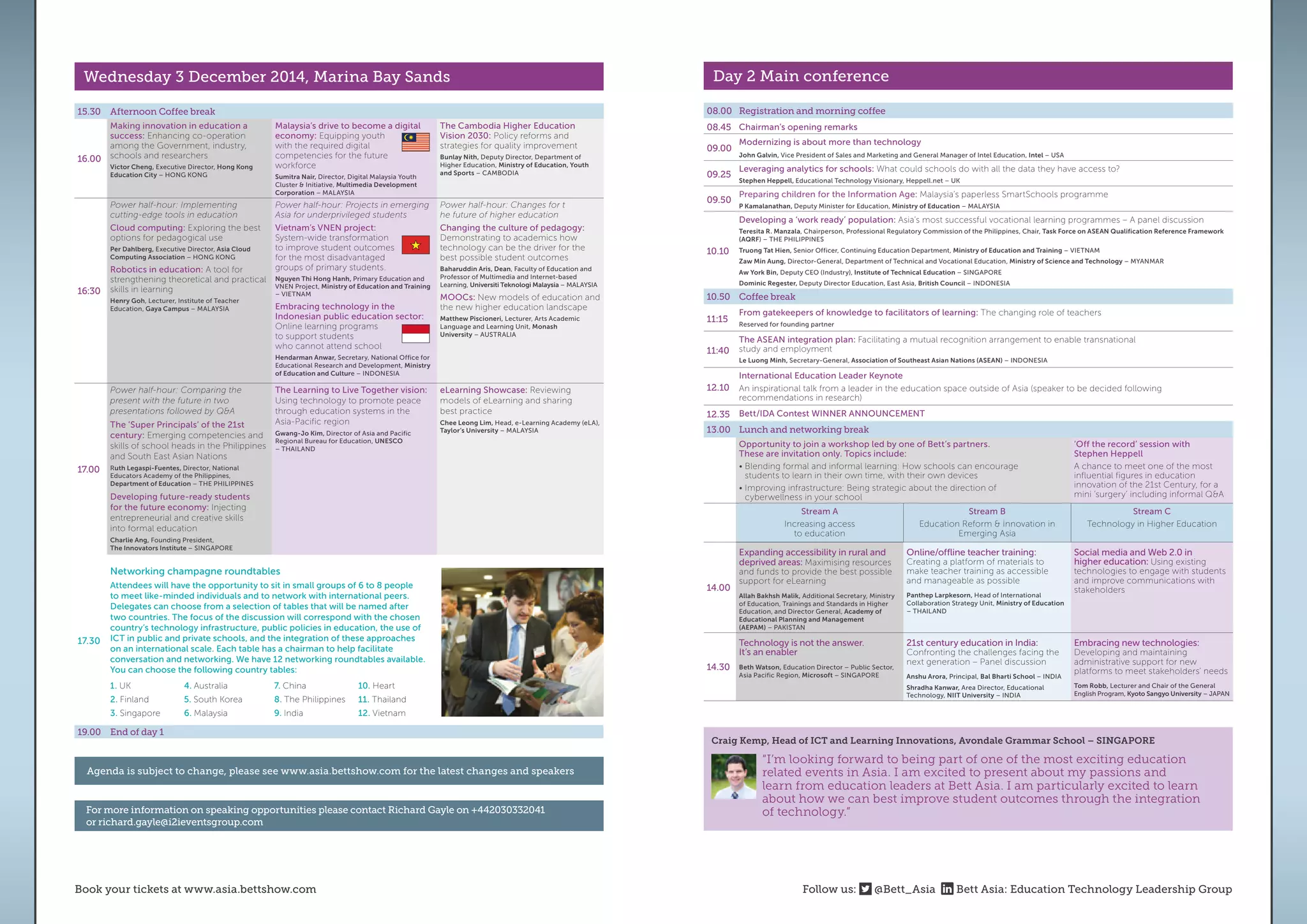 Bett asia leadership_summit_conference_brochure | PDF