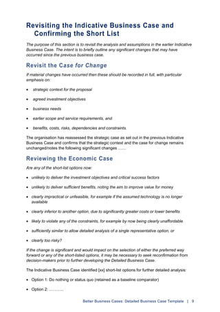 business-case-word-template-free-download | PDF