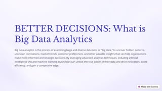 BETTER DECISIONS: What is Big Data Analytics.pdf
