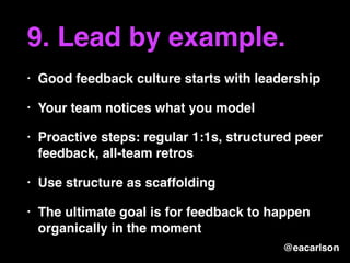 Better - Fearless Feedback for Software Teams | PDF