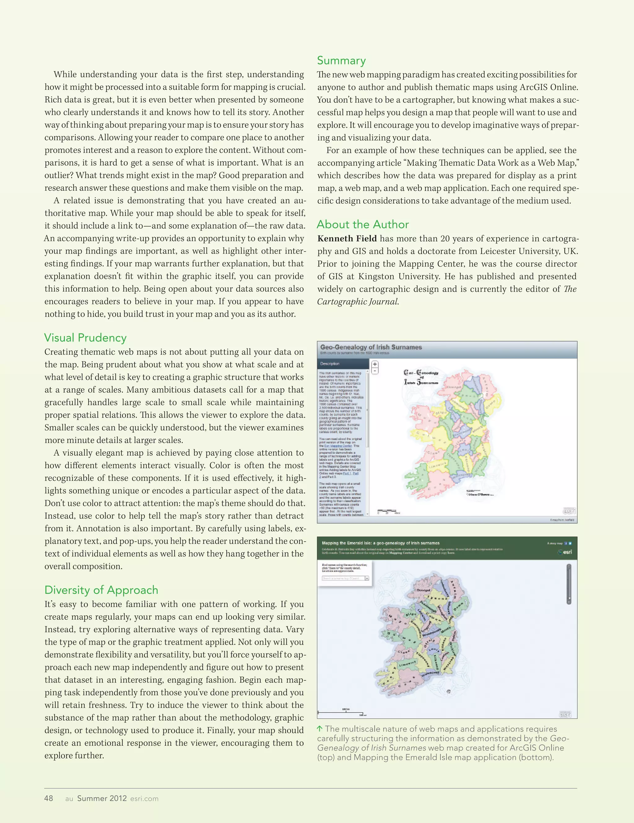 Compelling Thematic Cartography | PDF