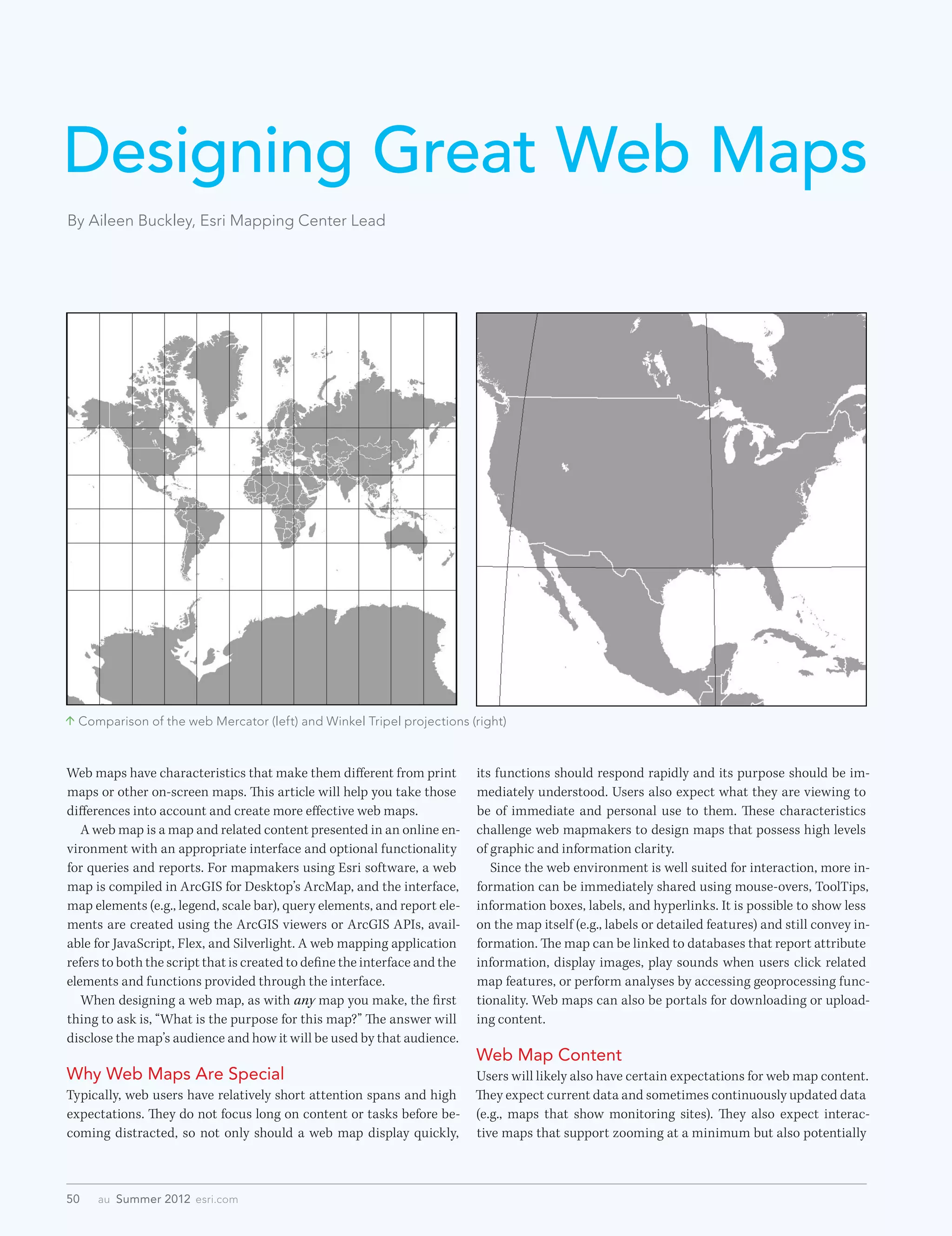 Designing Great Web Maps | PDF