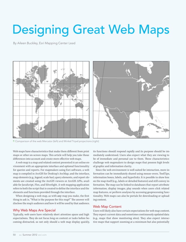 Designing Great Web Maps | PDF