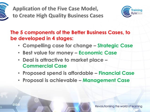 Better business cases overview | PPT
