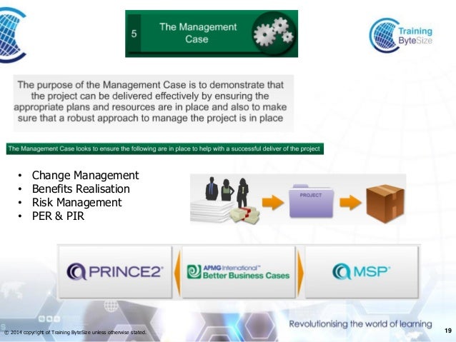 Better business cases overview presentation - 5 Case Model