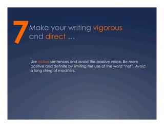 Better Business Writing Methods | PDF