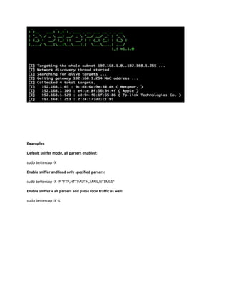 Bettercap | PDF