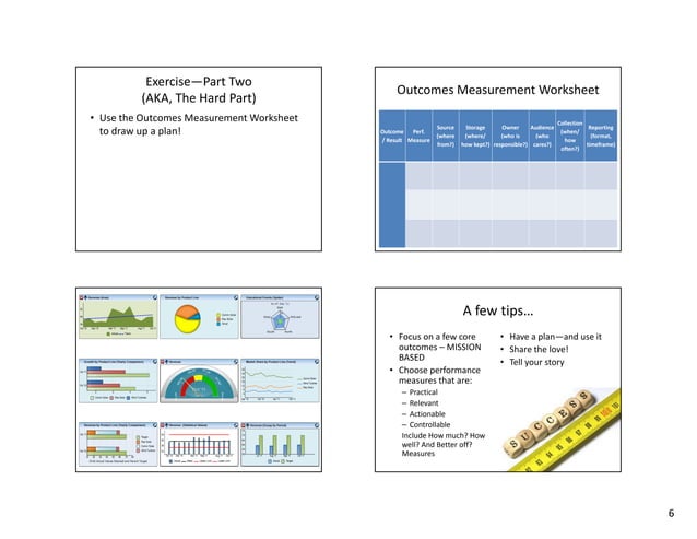 Better Data Collection to Support Planning and Evaluation | PPT