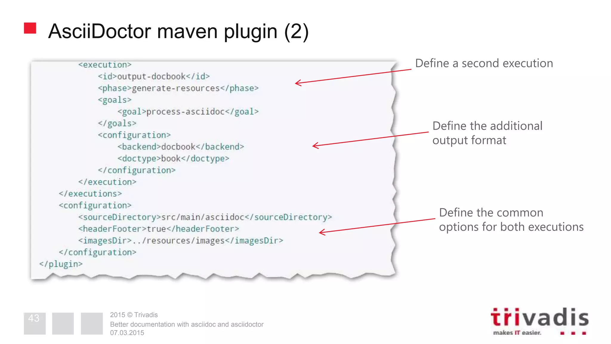 Better documentation with asciidoc and asciidoctor | PPT