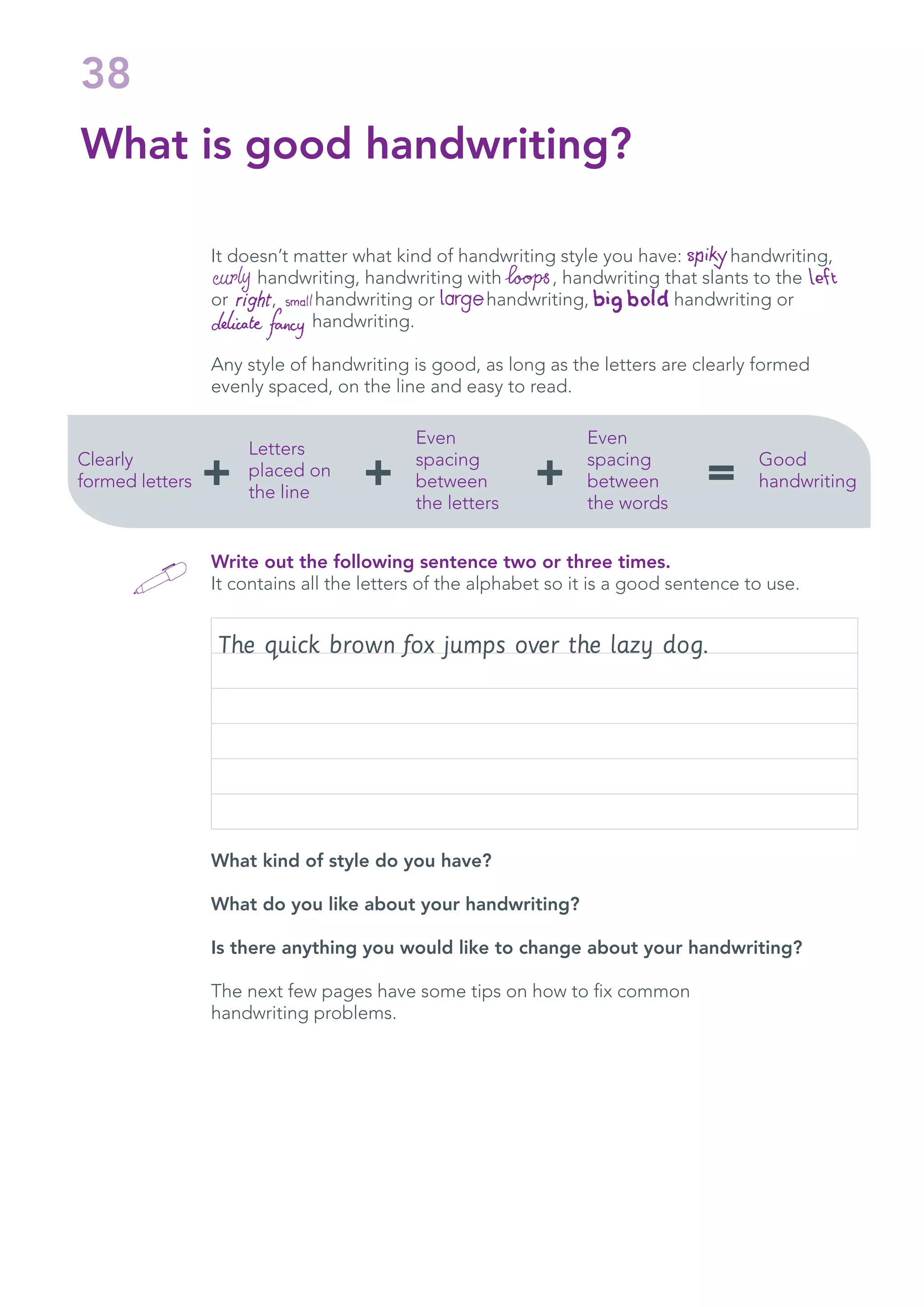 Better handwriting for_adults | PDF