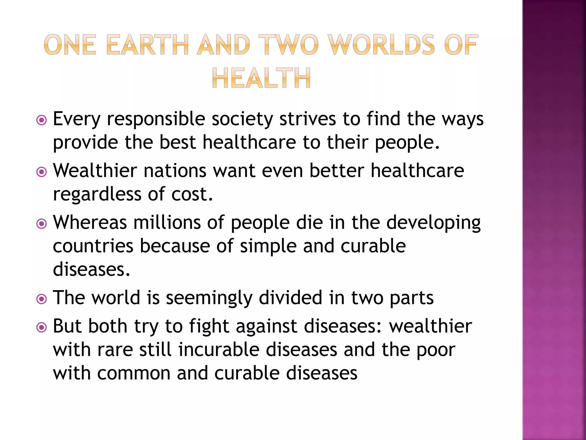 Better health for everyone | PPT