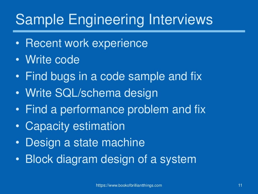 Sample Engineering Interviews Recent Work sample-engineering-interviews-recent-work