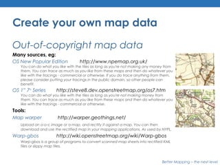 Better Mapping II - Sourcing good data | PPT