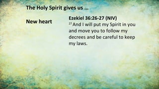 Better Off Now: The Spirit Who Transforms Us | PPT