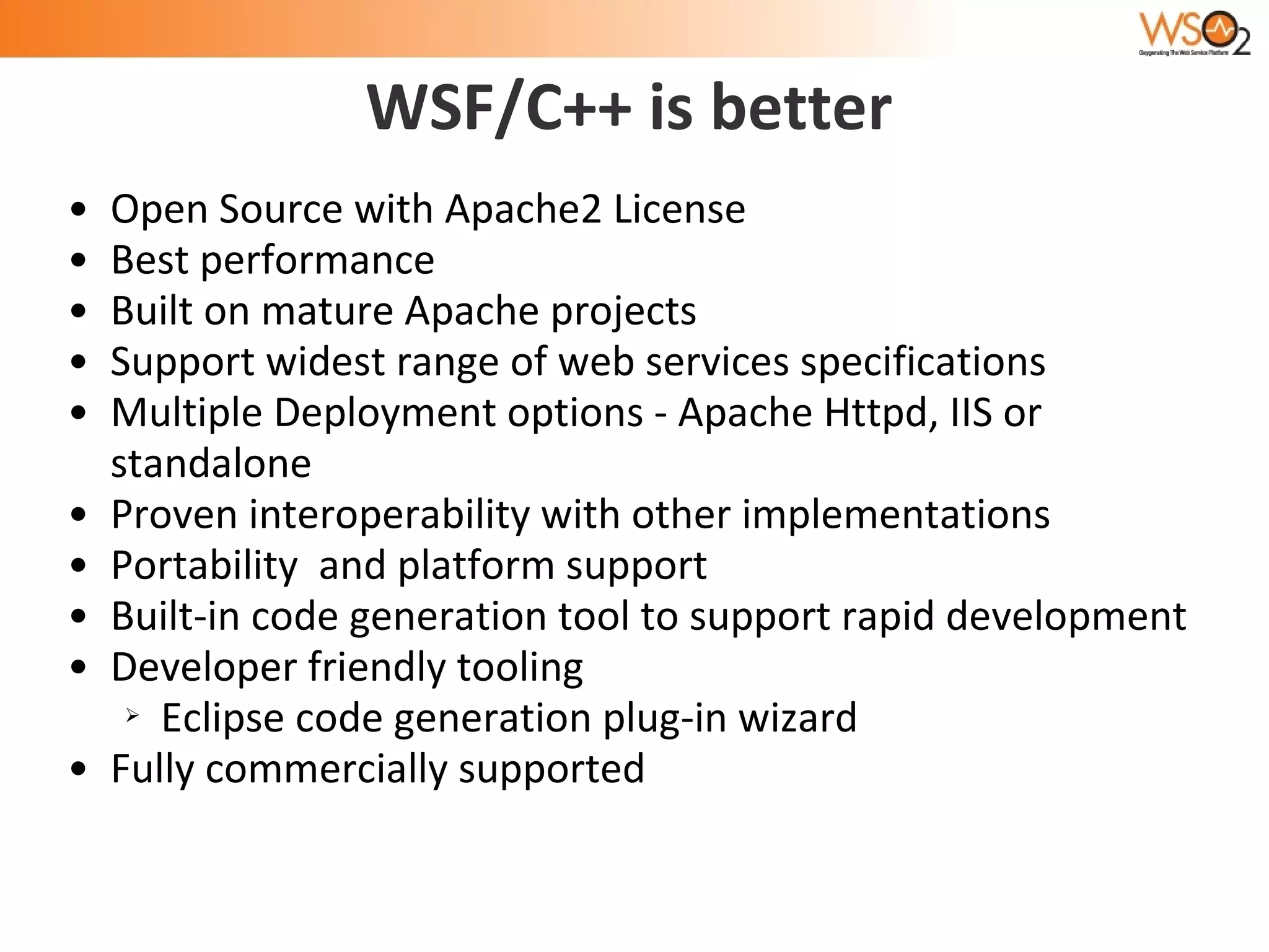 Better Open Source Enterprise C++ Web Services | PPT Better Open Source Enterprise C++ Web Services | PPT