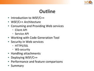 Better Open Source Enterprise C++ Web Services | PDF