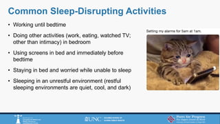 BETTER SLEEP FOR HEALTH AND WELL BEING | PPTX