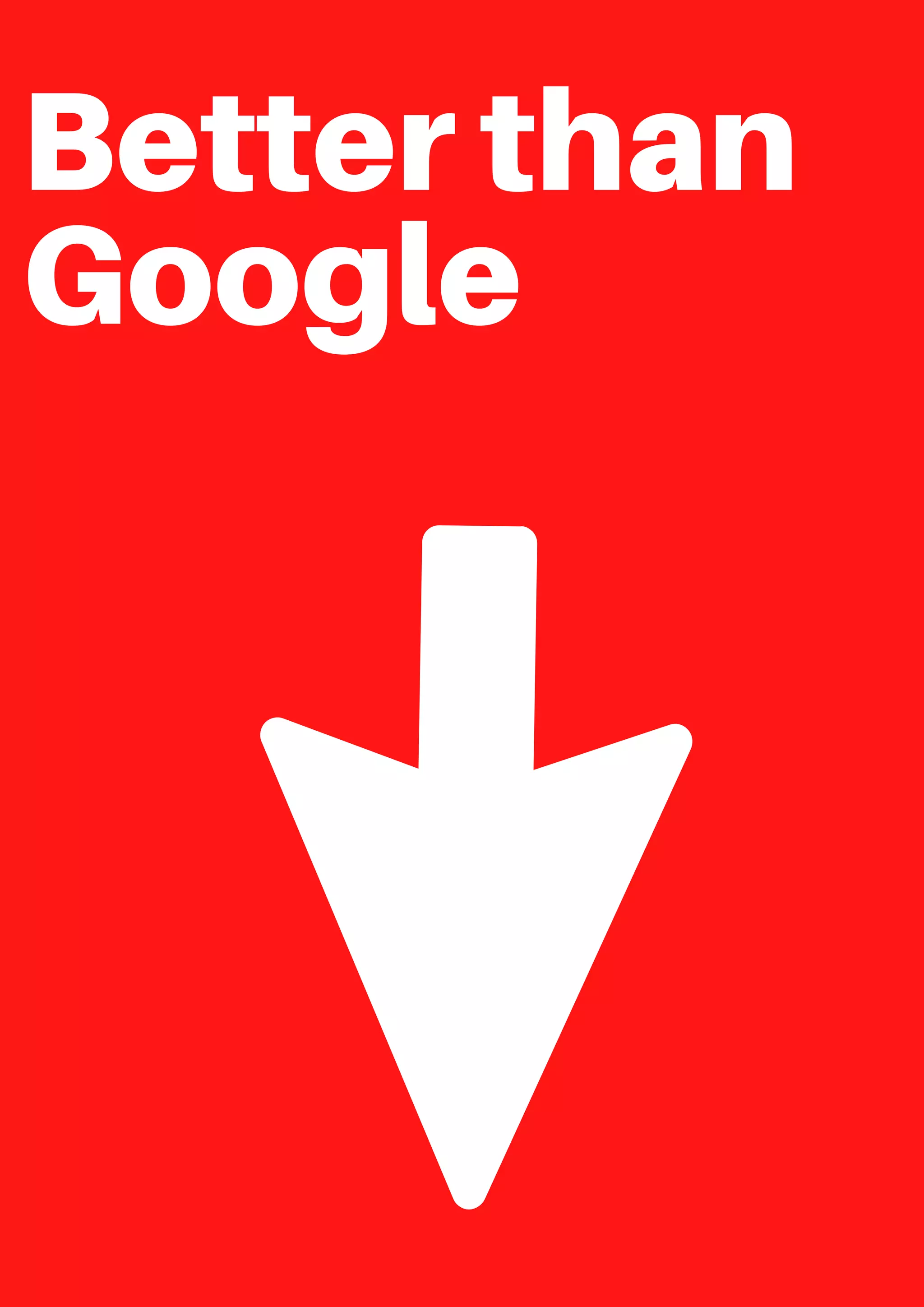 Better than google | PDF