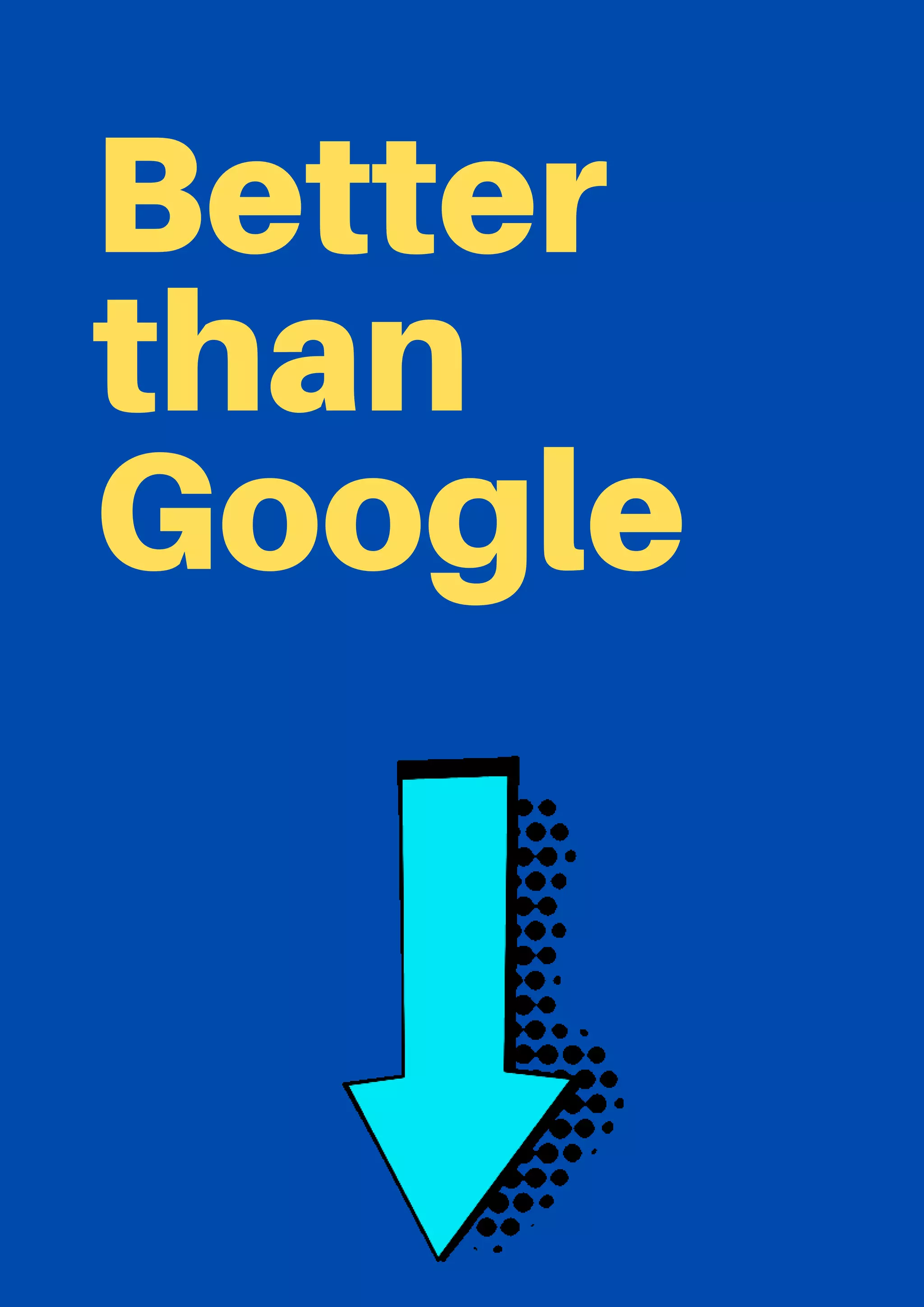 Better than google. | PDF