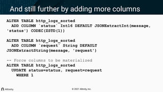 Better than you think: Handling JSON data in ClickHouse | PPT