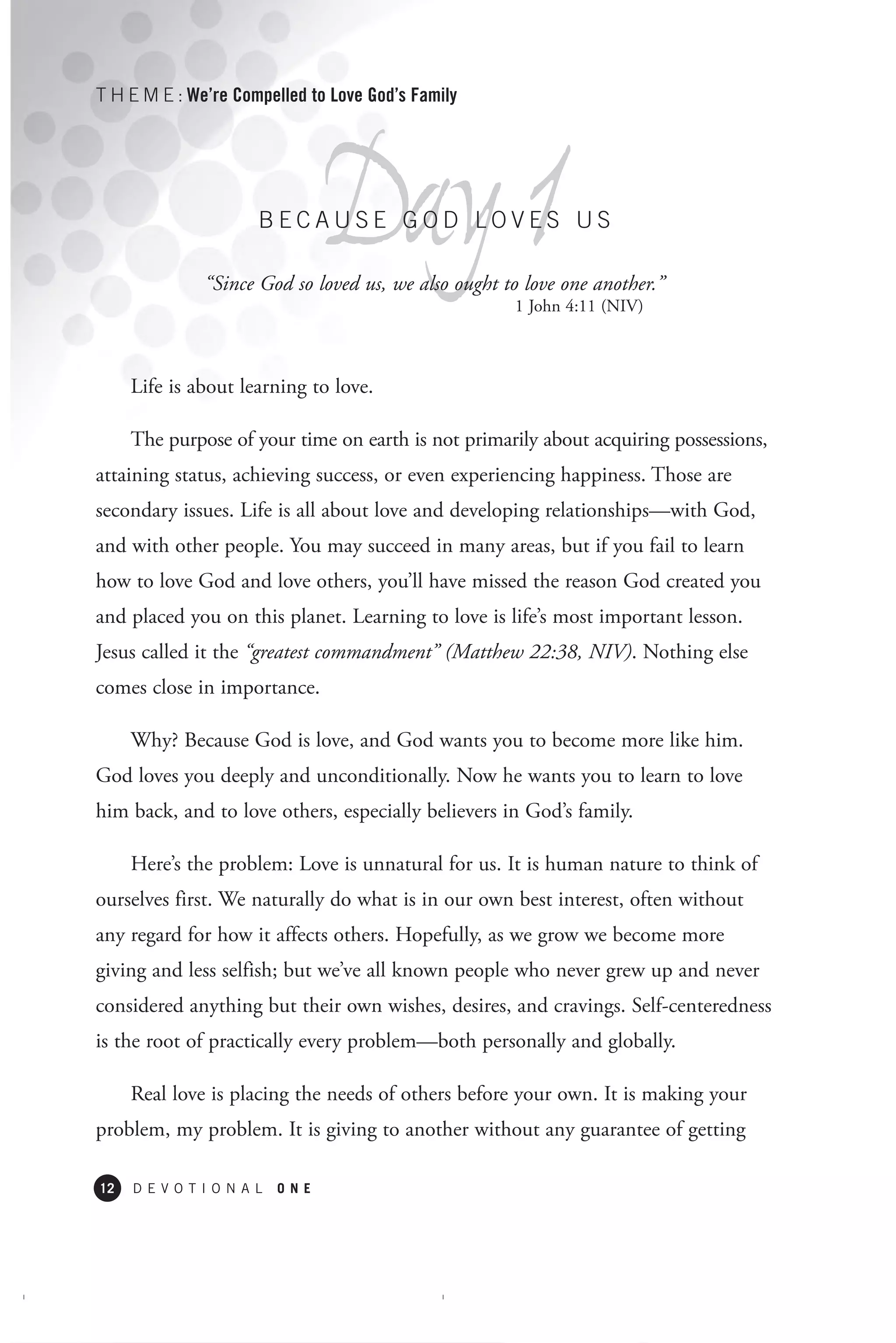 Better Together Devotional Sample | PDF