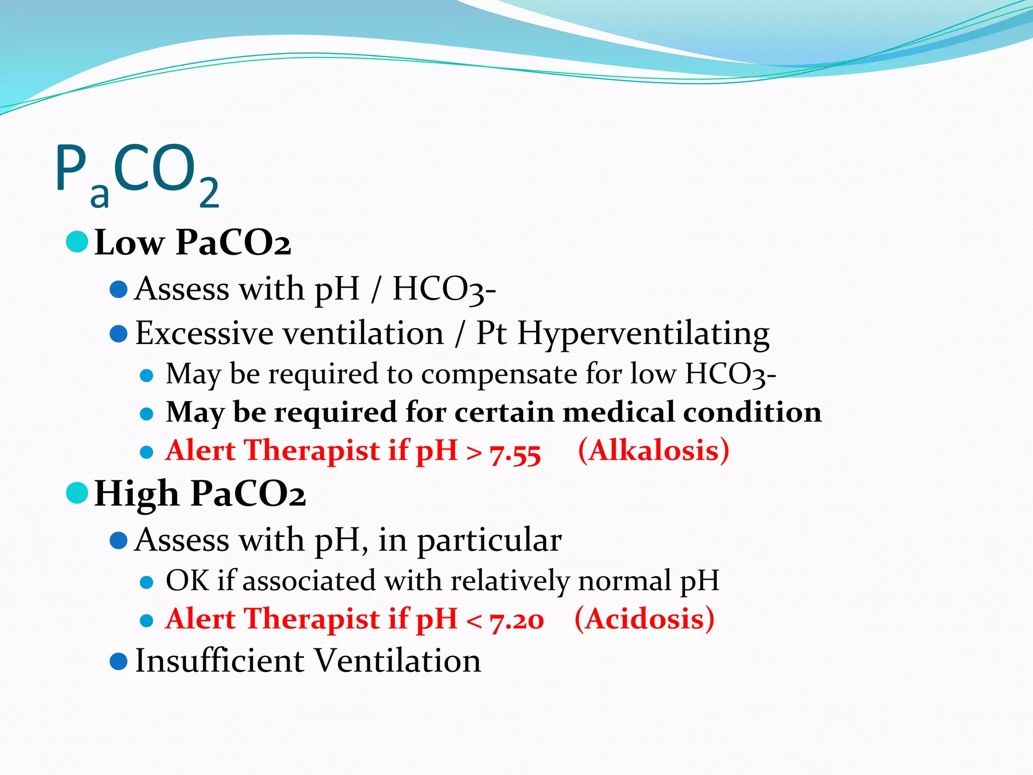 Better understanding of blood gases | PPTX