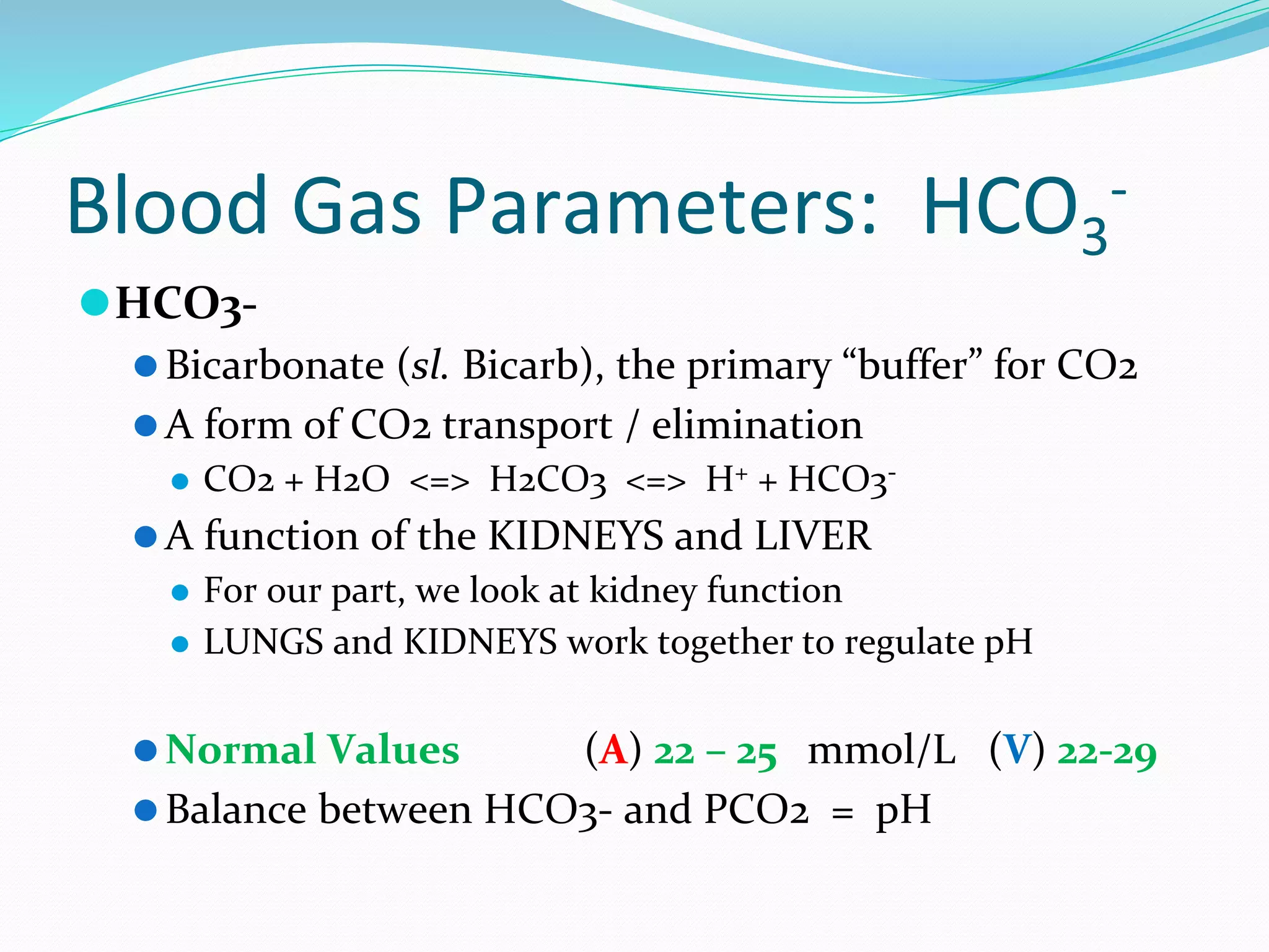 Better understanding of blood gases | PPTX