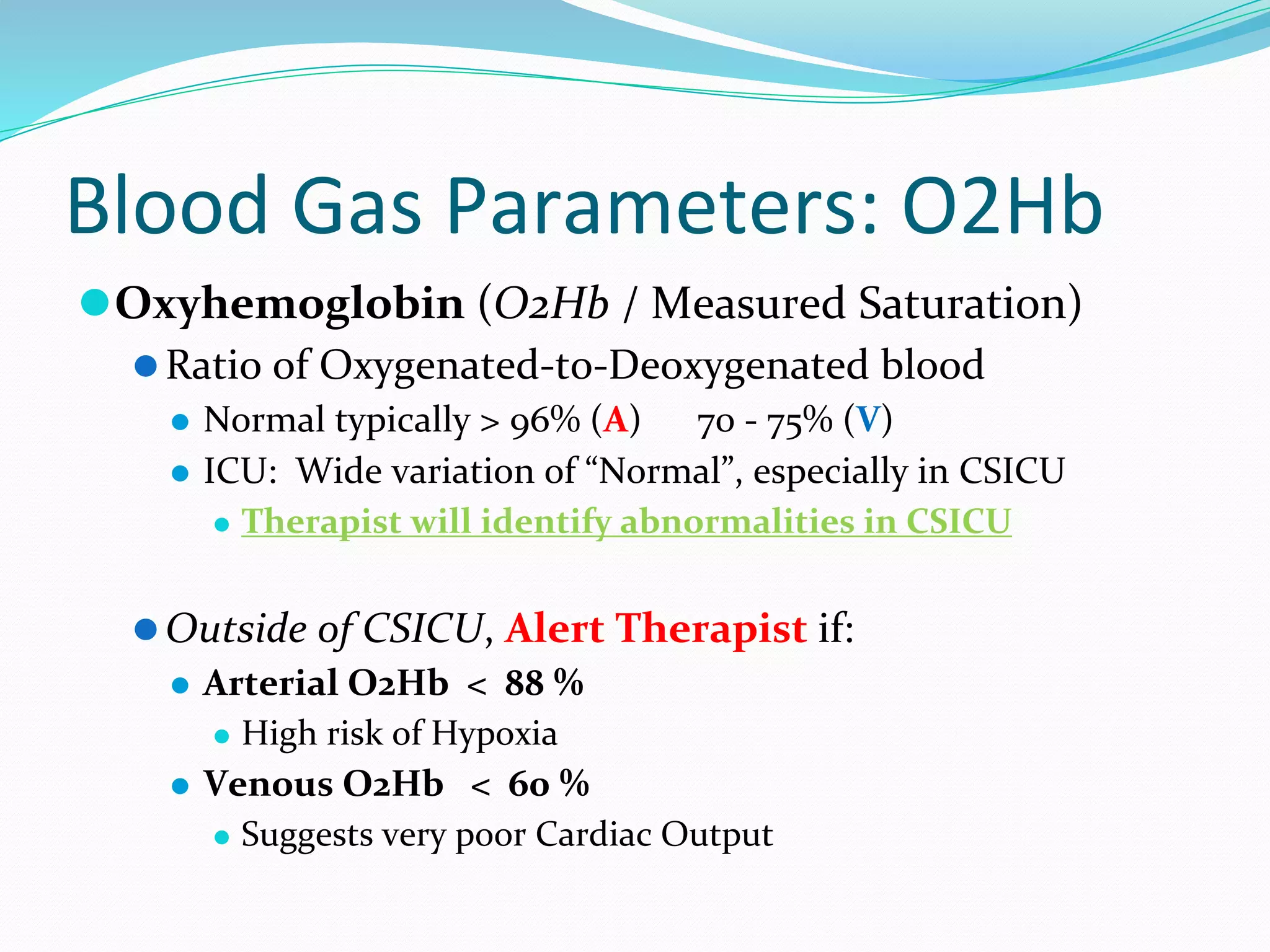 Better understanding of blood gases | PPTX