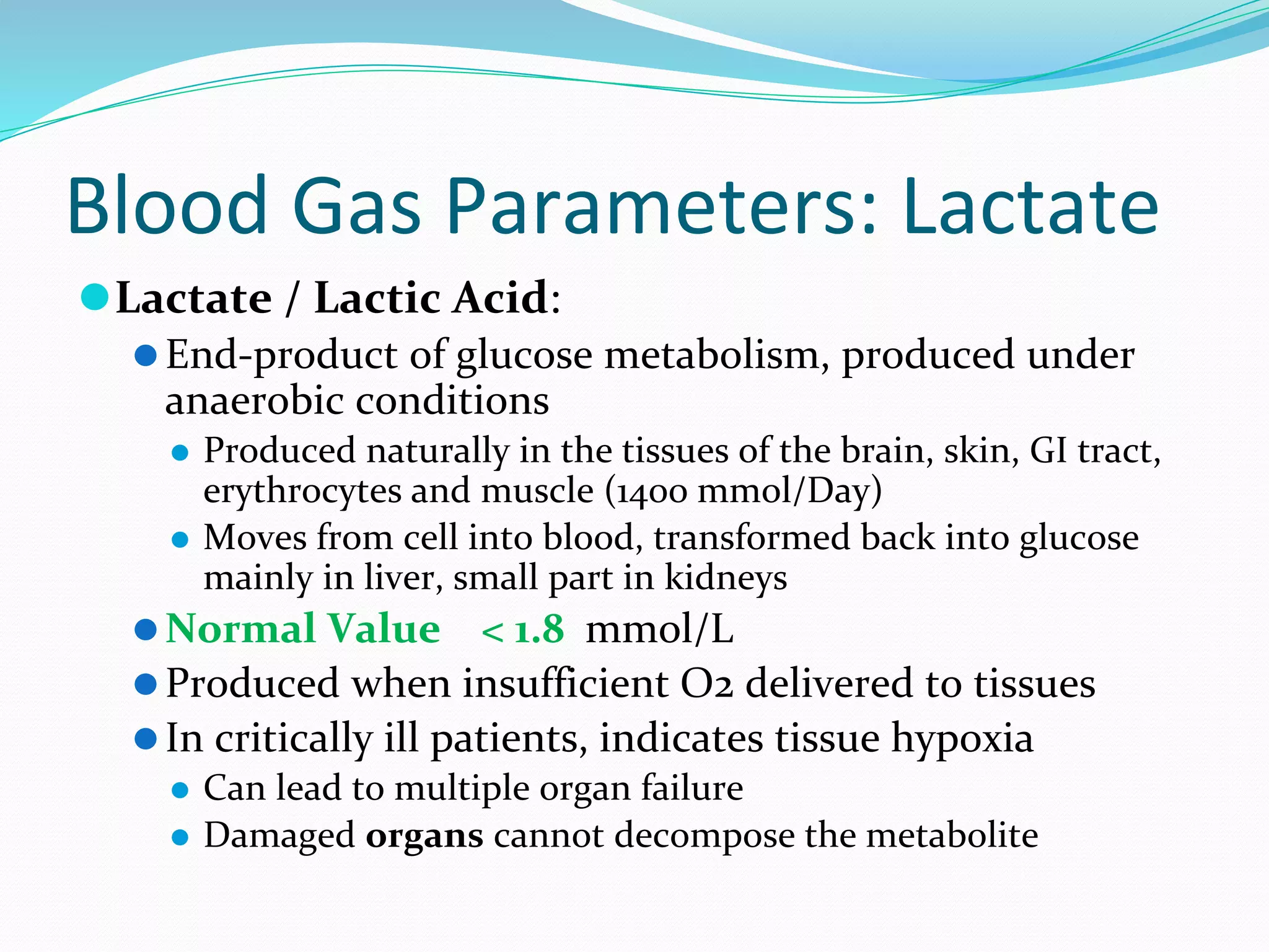 Better understanding of blood gases | PPTX