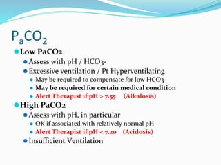 Better understanding of blood gases | PPTX
