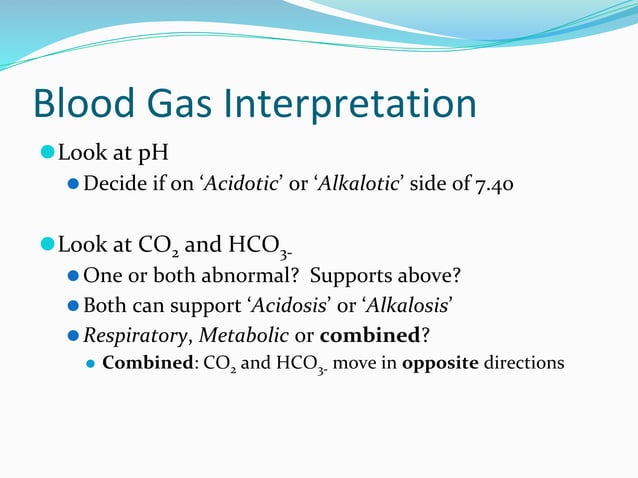 Better understanding of blood gases | PPT
