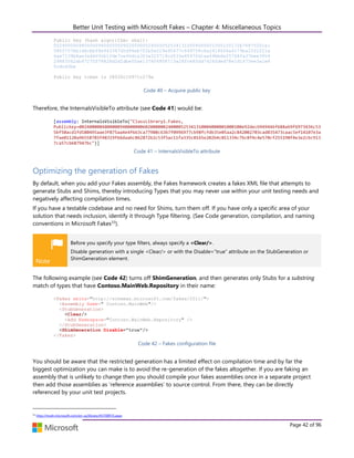 Better unit testing with microsoft fakes (rtm) | PDF