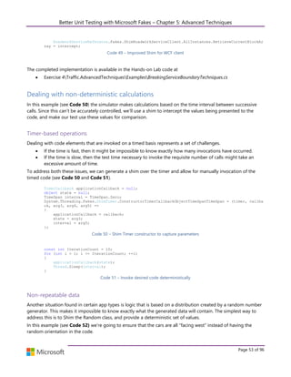 Better unit testing with microsoft fakes (rtm) | PDF