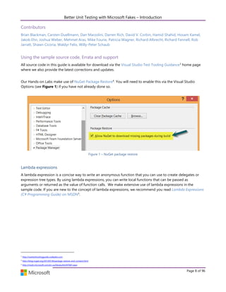 Better unit testing with microsoft fakes (rtm) | PDF