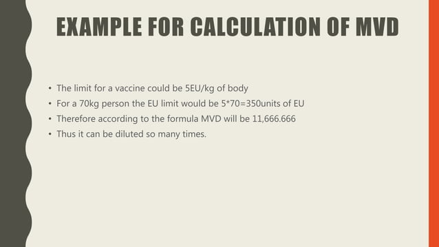 BET testing USP85 an Introduction | PPTX | Infectious Diseases ...