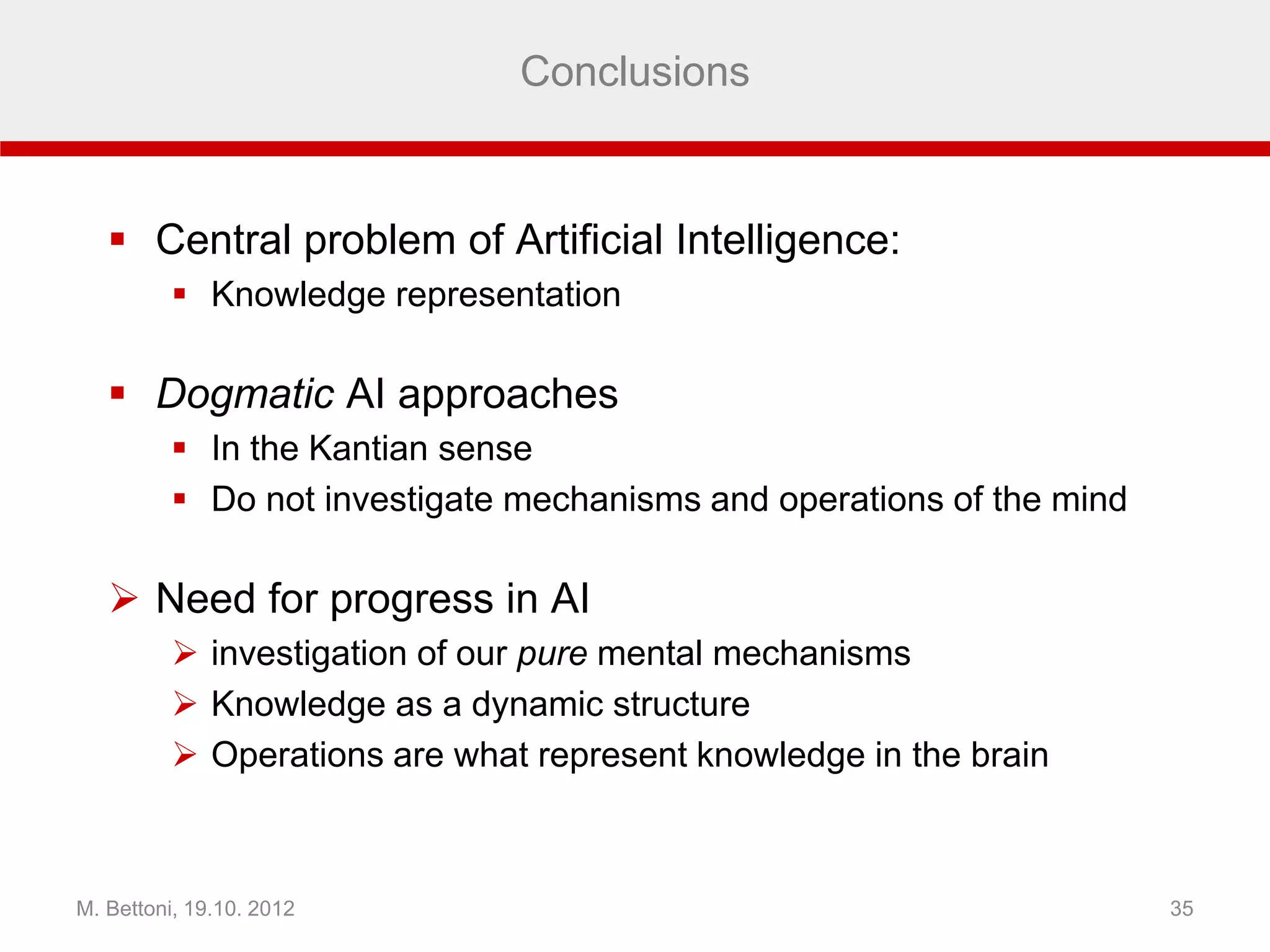 Kant's Architecture of Mind | PPT
