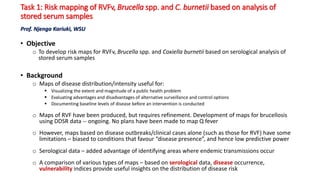 Co-infection with Rift Valley fever virus, Brucella spp. and Coxiella ...