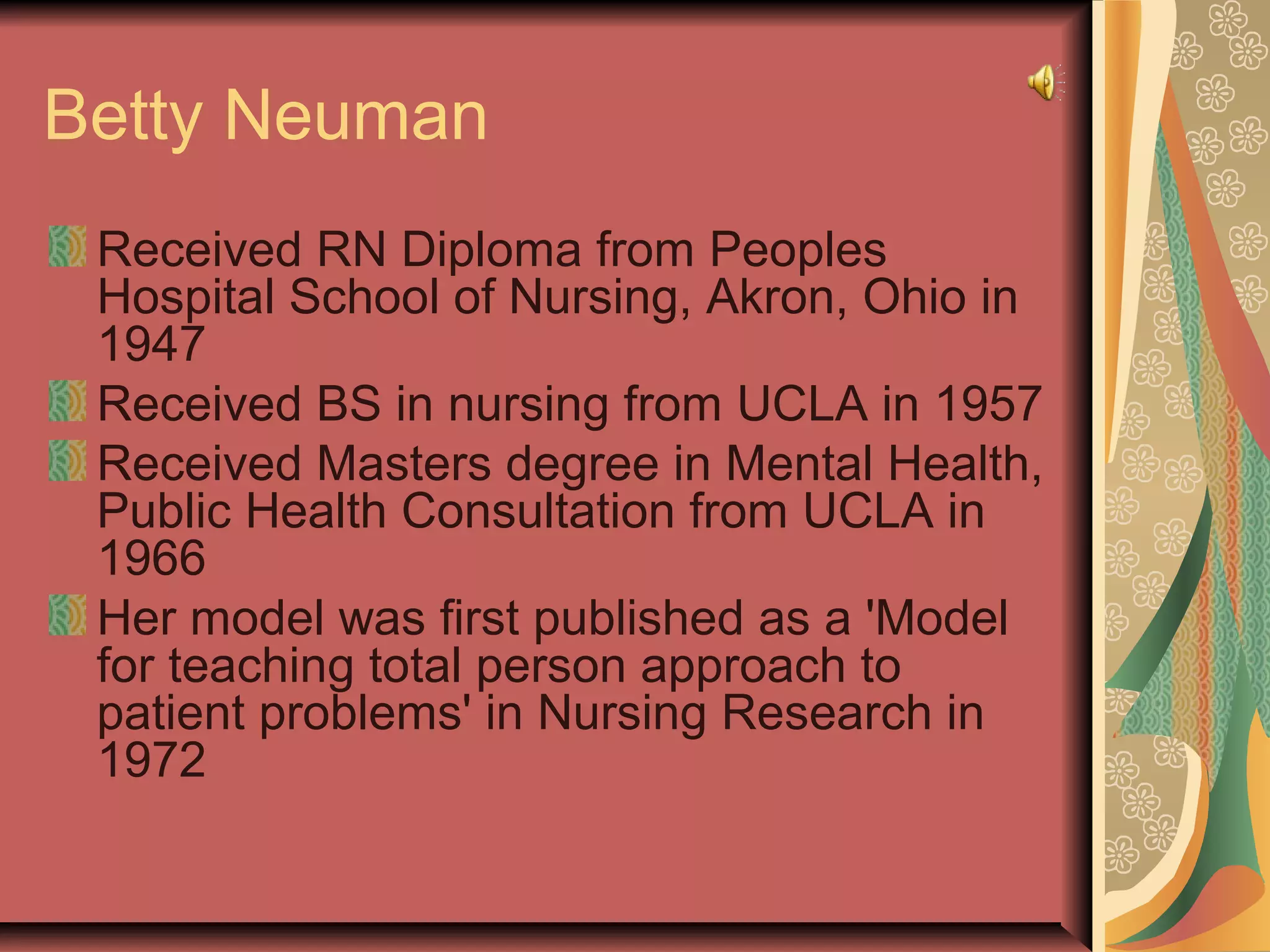 Betty neuman | PPT