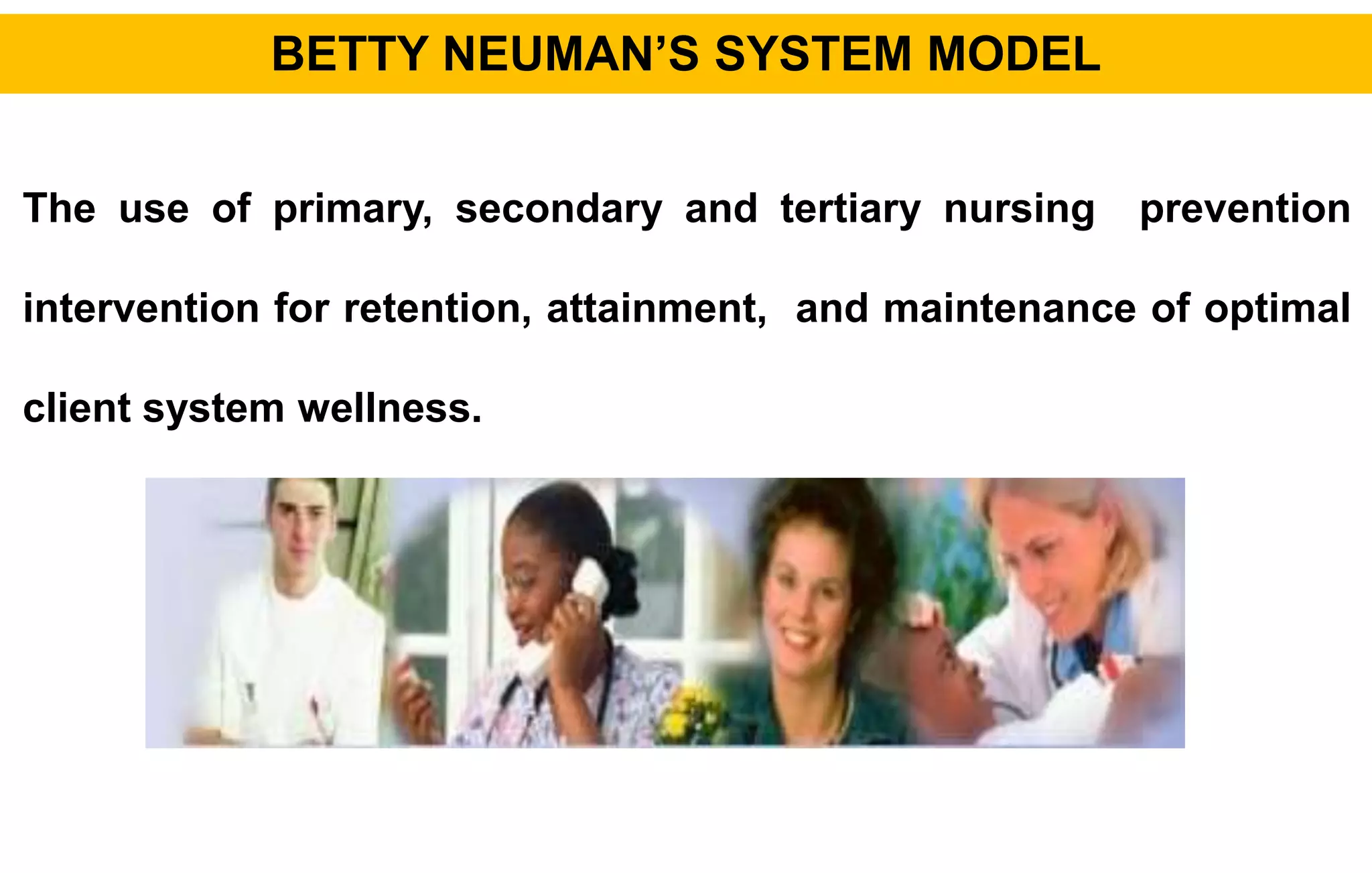 Betty neuman system theory | PPT
