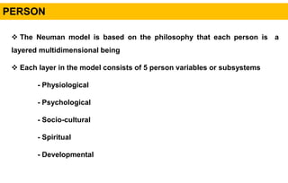 Betty neuman system theory | PPT